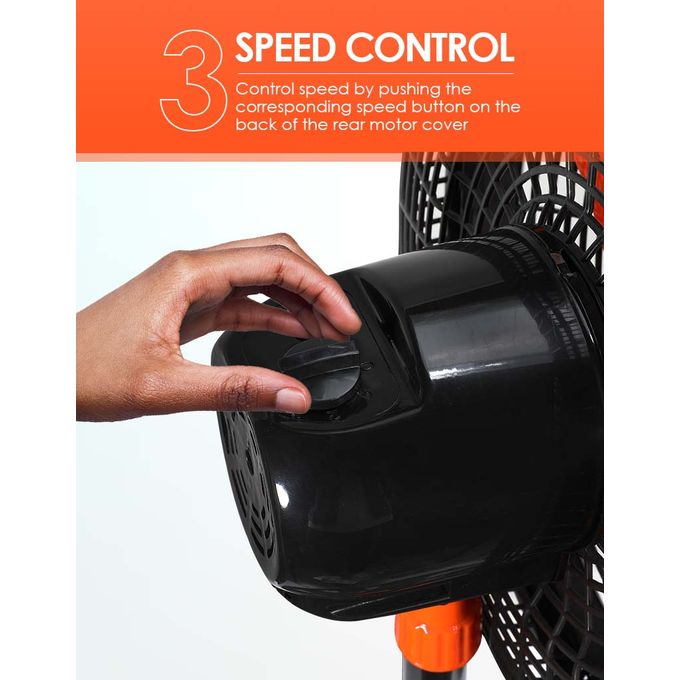 itel 16 Inches Rechargeable Fan (IRSF16E1)